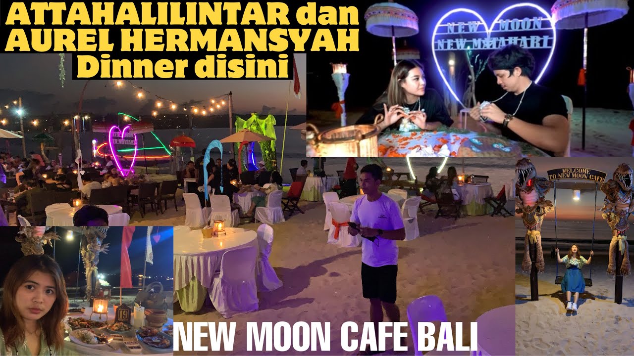 NEW MOON CAFE Seafood Pantai Jimbaran BALI Indonesia - YouTube