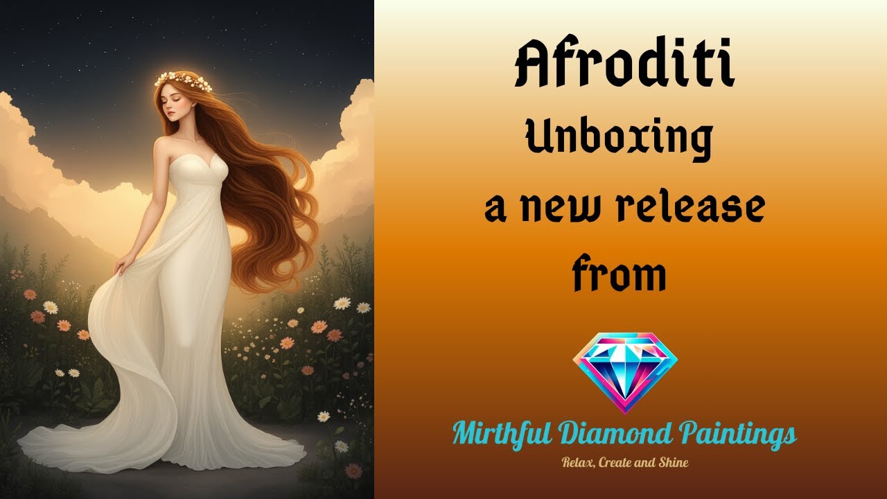 Unboxing Afroditi - New release from Mirthful Diamond Paintings - YouTube