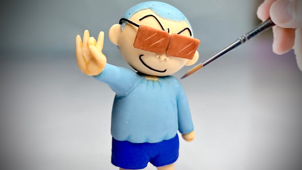 Making Sigma MASAO SATO with clay || polymer clay tutorial - YouTube