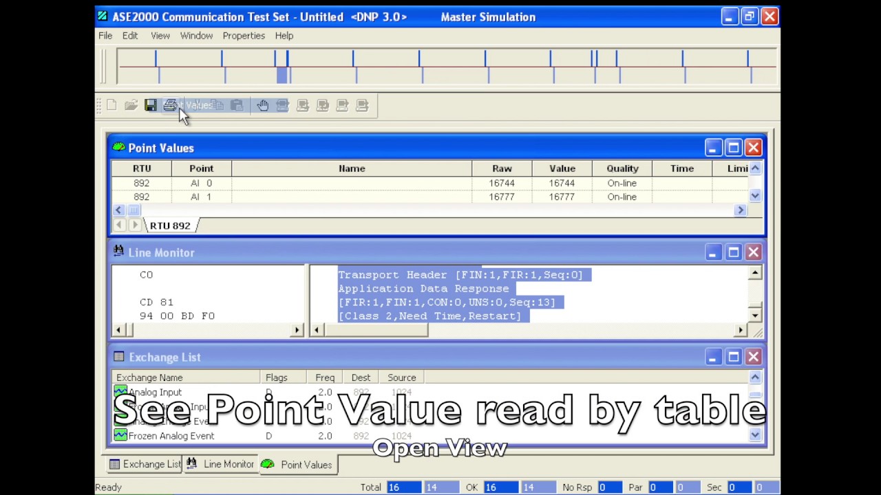 Training SYSTEM Simulator Software ASE2000 DNP3s - YouTube