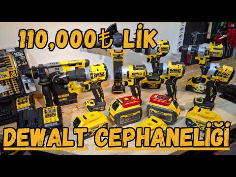 Bu Paraya Değer mi? 110,000 TL'lik DEWALT CEPHANELİĞİ KURDUM (Dev Set İnceleme)