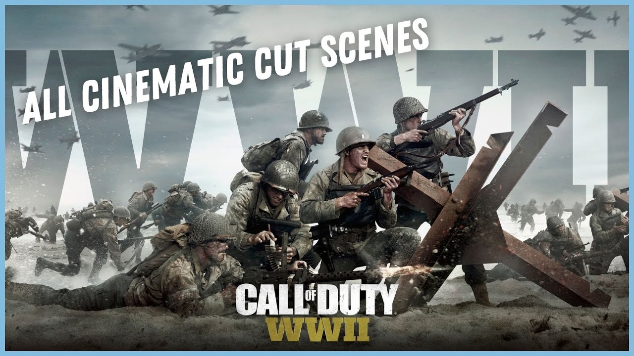 Call of Duty WW2 Full Movie All Cinematics Cutscenes - YouTube