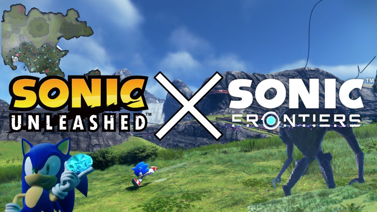 Sonic Unleashed in Sonic Frontiers !? Sonic Unleashed X Sonic Frontiers ...