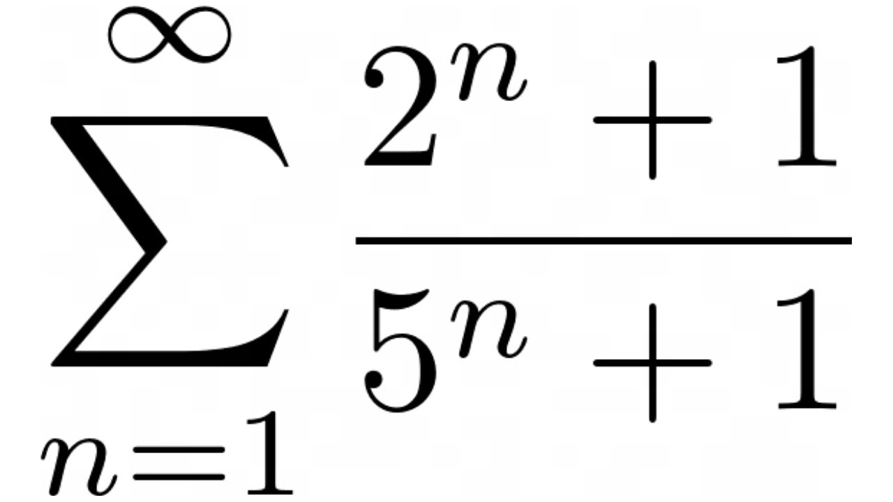 Limit Comparison Test For Infinite Series SUM 2 n 1 5 n 1