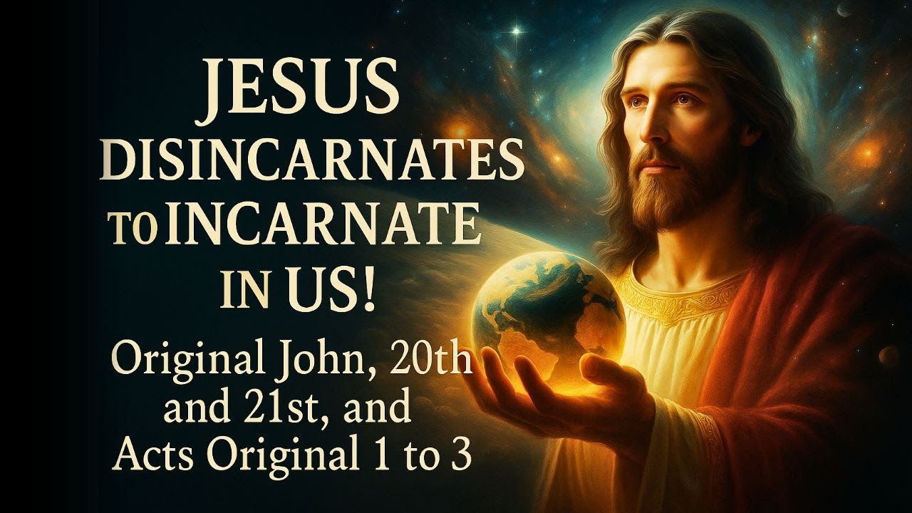 16th CLASS | JESUS DISINCARNATES to INCARNATE in US! | Orig. John 20 ...