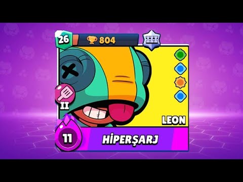 800 KUPA GÖLGE MEKA LEON YAPTIM ~ Brawl Stars - YouTube