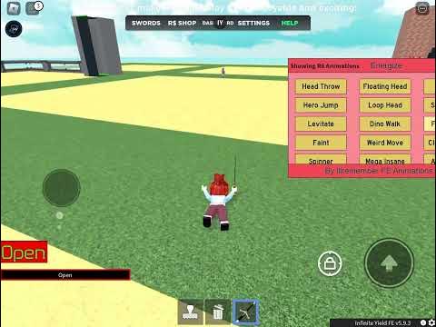 Roblox Fe Script Showcase (R6 Animations) - YouTube
