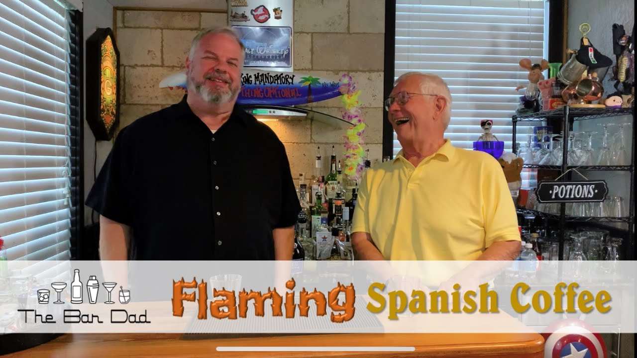 Flaming Spanish Coffee | The Bar Dad - YouTube