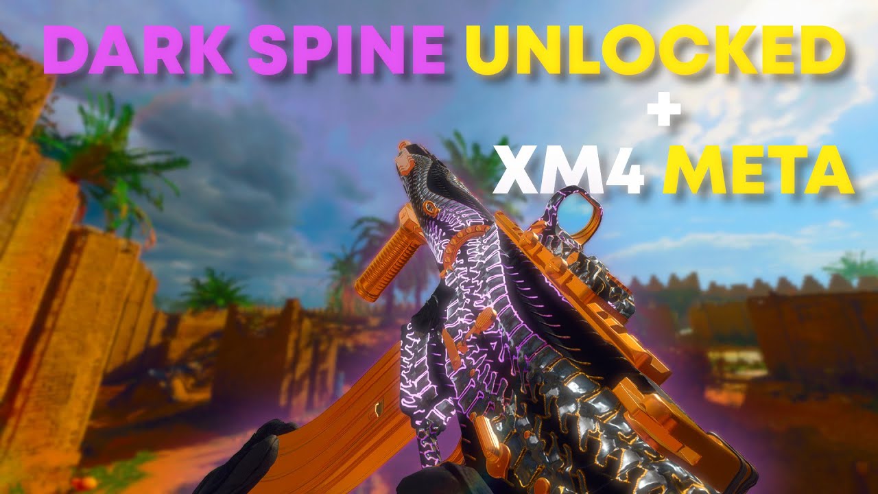 I UNLOCKED DARK SPINE in BO6 + META XM4 class! - YouTube