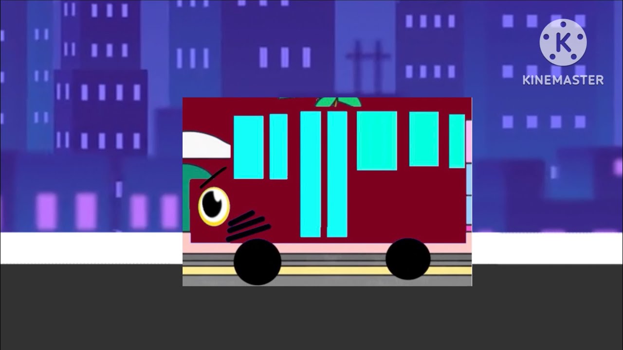 wheels on the maroon bus - YouTube