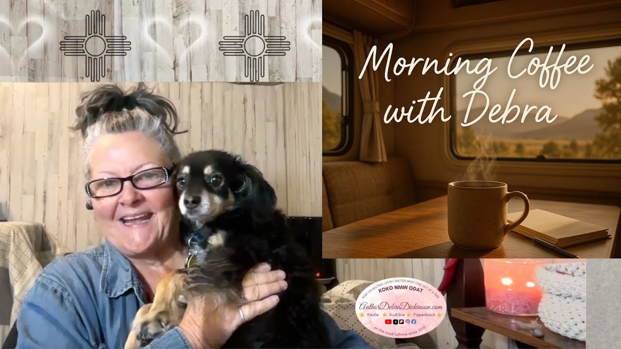 Let The Sun Shine In 😎 Bandit Update 🐾 ☕️ Morning Coffee with Debra ...