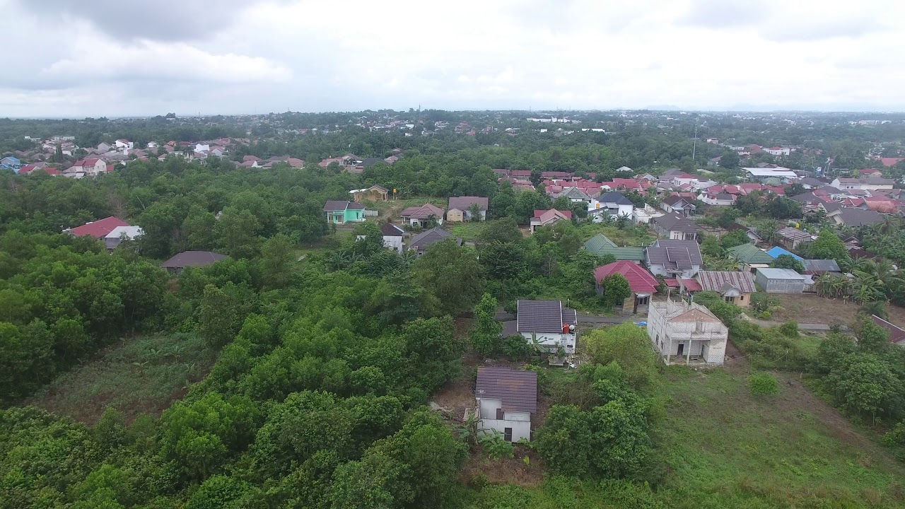 Kelurahan Loktabat Utara. Kota Banjarbaru. Aerial View. Juni 2019 - YouTube