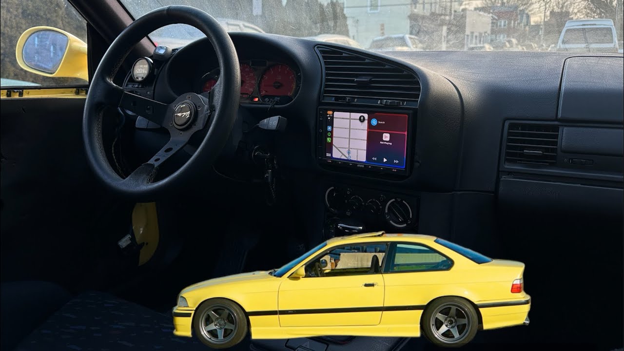 Putting Carplay In My BMW E36 M3 - YouTube