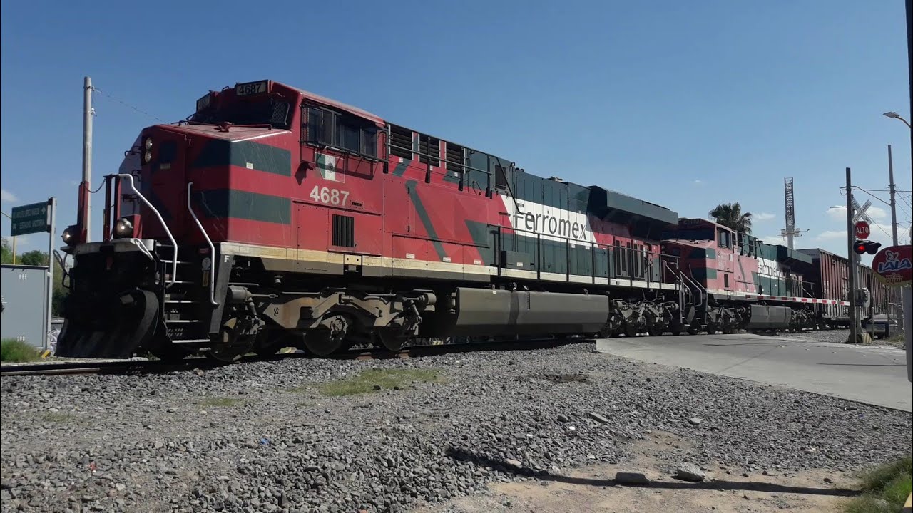 FXE 4687 & FXE 4607 en el DIRTO!! - YouTube