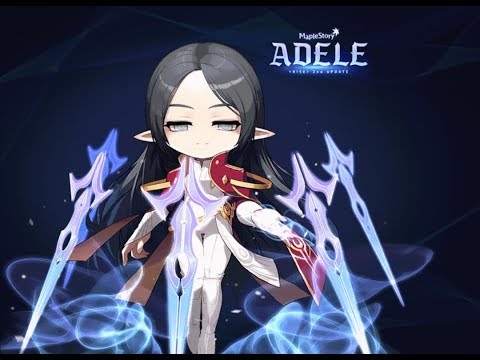 [LIVE FULL] MapleStory NEW JOB: ADELE LV1-210 - YouTube