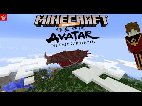 Making a FLYING Fire Nation Airship in Minecraft from Avatar: The Last ...