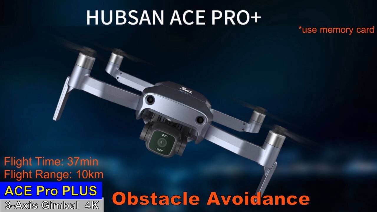 Hubsan ACE Pro PLUS 3-Axis Gimbal 4K-Video Long Range Drone – Just ...