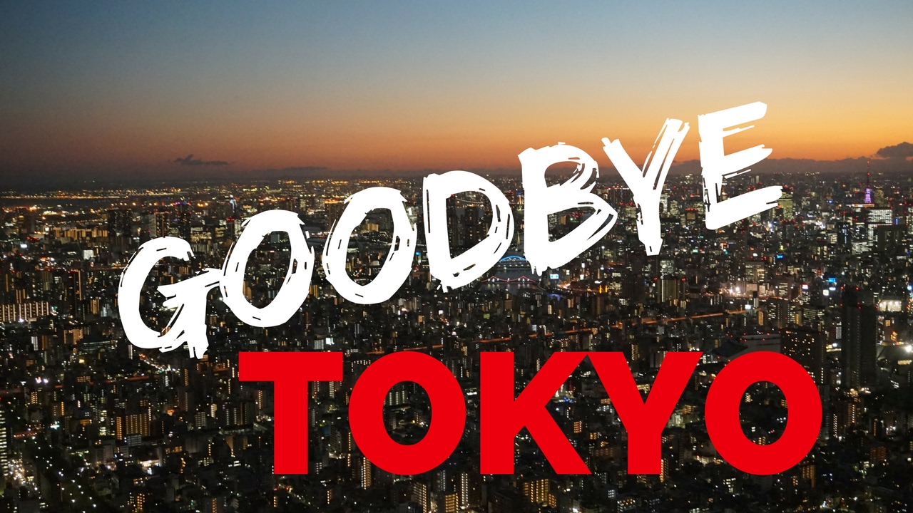 Goodbye Tokyo + Subscriber Giveaway! - YouTube