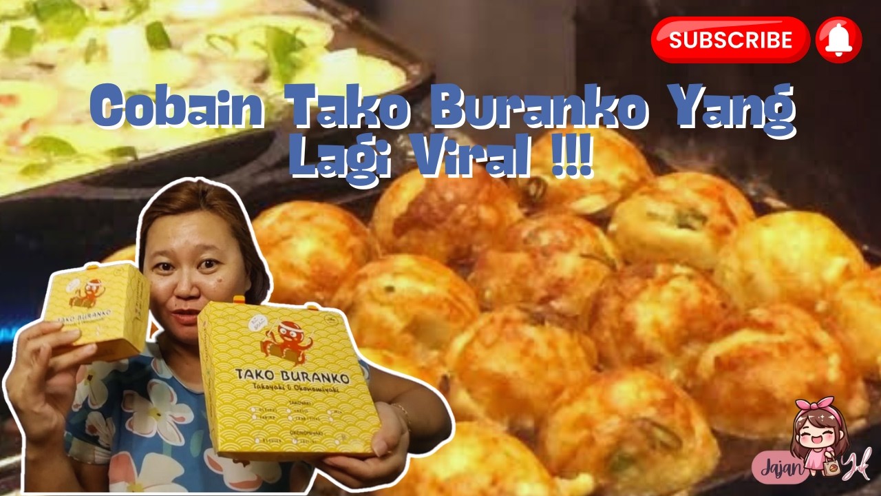 Unboxing & Review Takoyaki Viral Bandung: Tako Buranko!!! #unboxing # ...