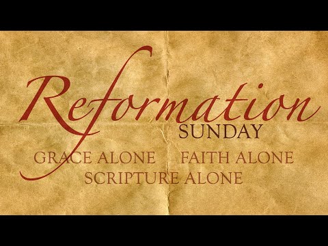 REFORMATION SUNDAY OCTOBER 29 2023 - YouTube