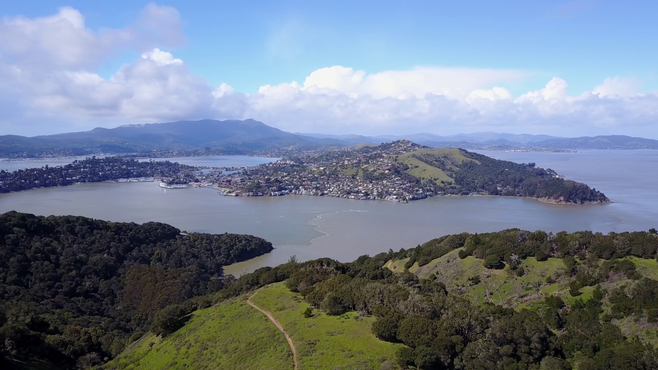 Aerial shots of San Francisco and the Bay Area - YouTube