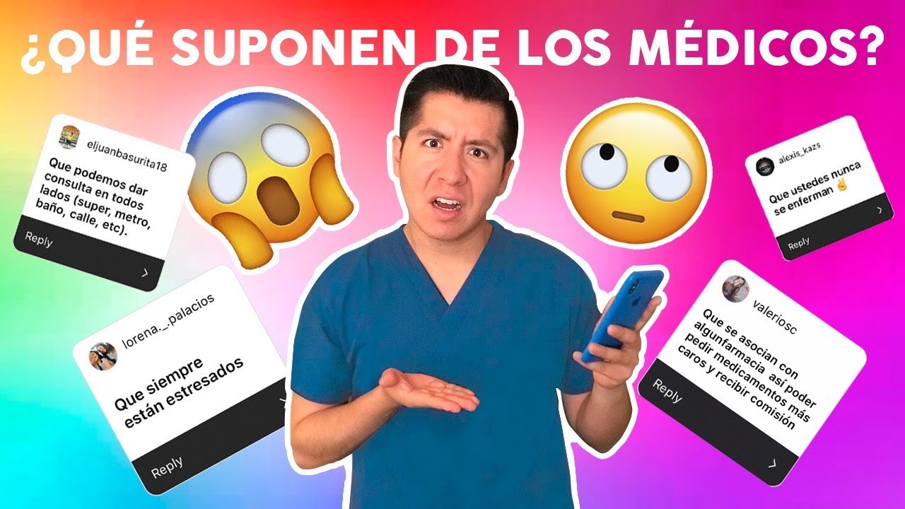 REACCIONANDO A LO QUE SUPONEN DE LOS MÉDICOS || Mr Doctor - YouTube