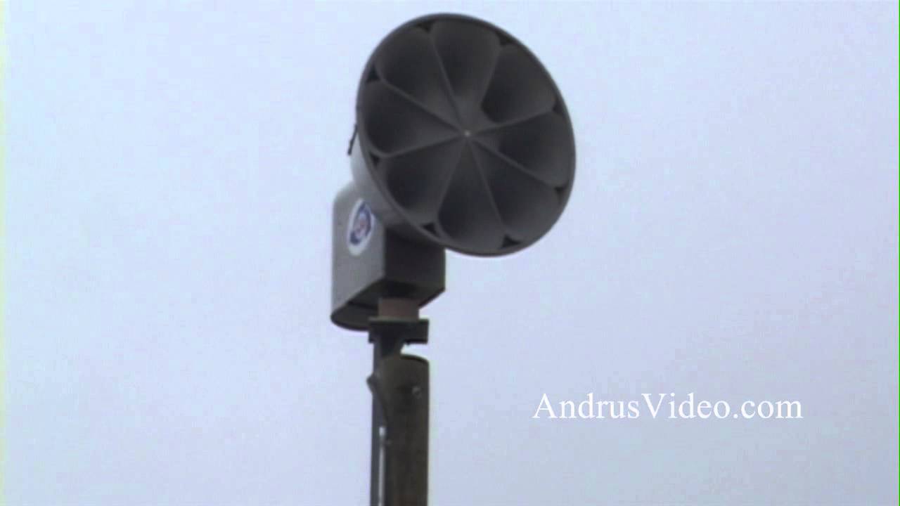 February 2013 Tornado Siren Test - YouTube
