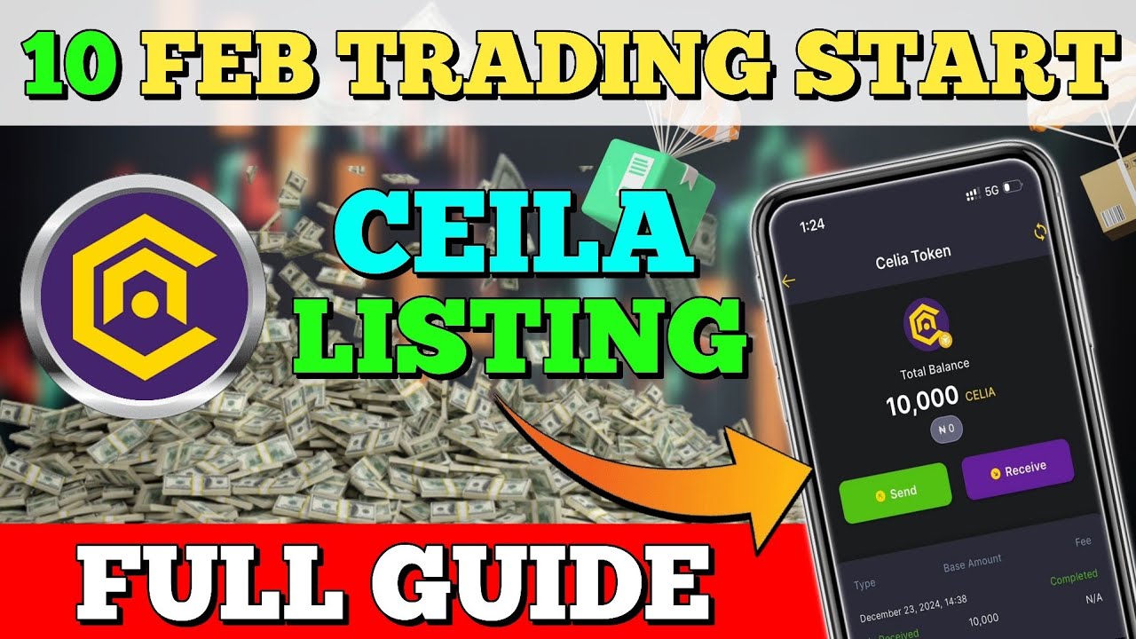10th February Ceila Token Trading Start ? | Ceila Listing Update | Ceila Exchange - YouTube
