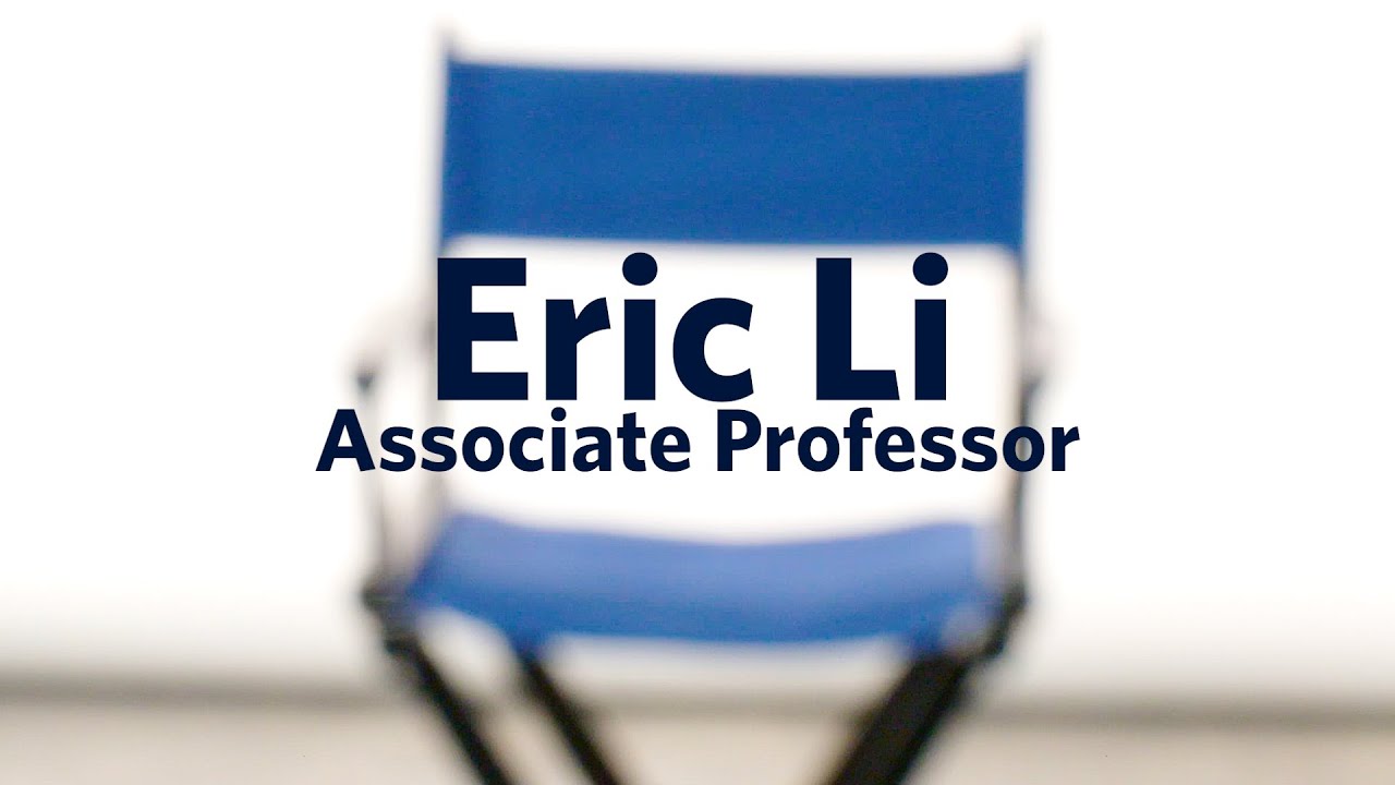 Get to know the Faculty of Management: Eric Li - YouTube