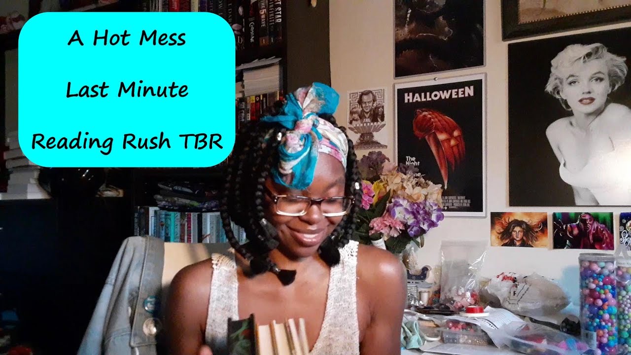 A Hot Mess Last Minute Reading Rush TBR|2020 - YouTube