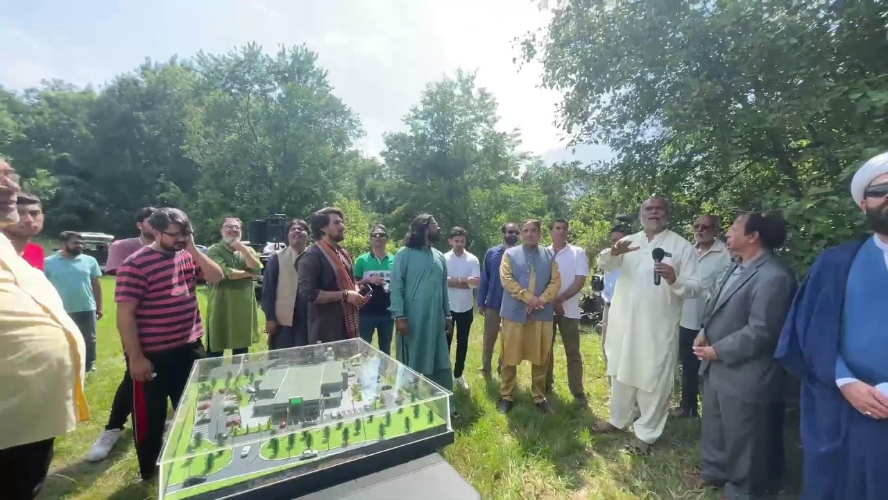 Ground breaking For Mohammadia Center - YouTube