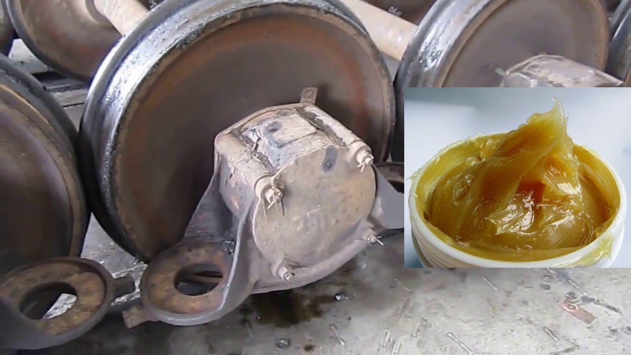 Axle Box used grease Testing - YouTube