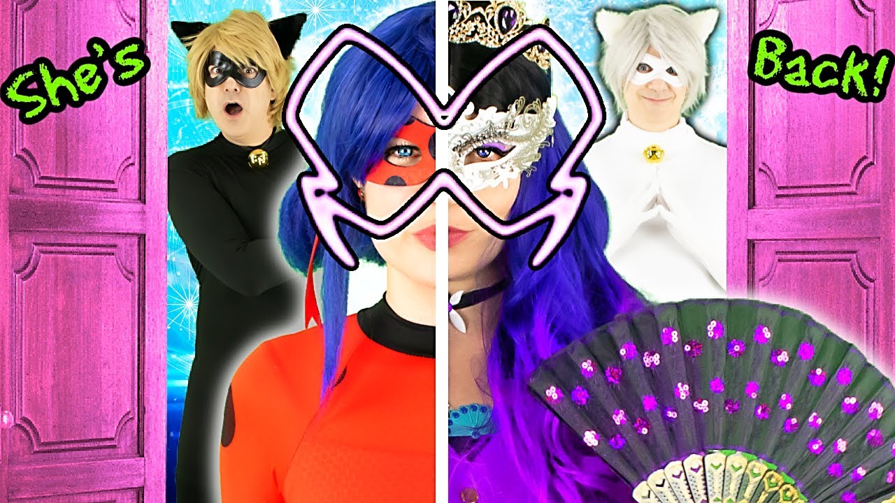 EVIL SHADOW QUEEN RETURNS! With AKUMATIZED CAT BLANC! - YouTube