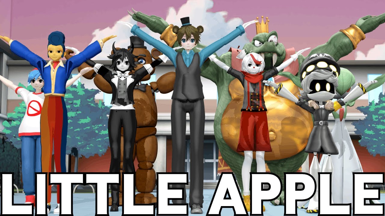 MMD-Little Apple 2024 Remake - YouTube