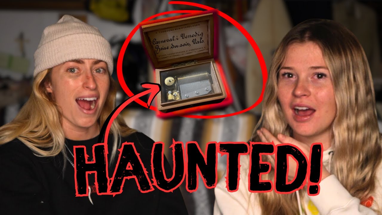 Investigating a HAUNTED Antique Music Box .. *Haunted Garage* - YouTube