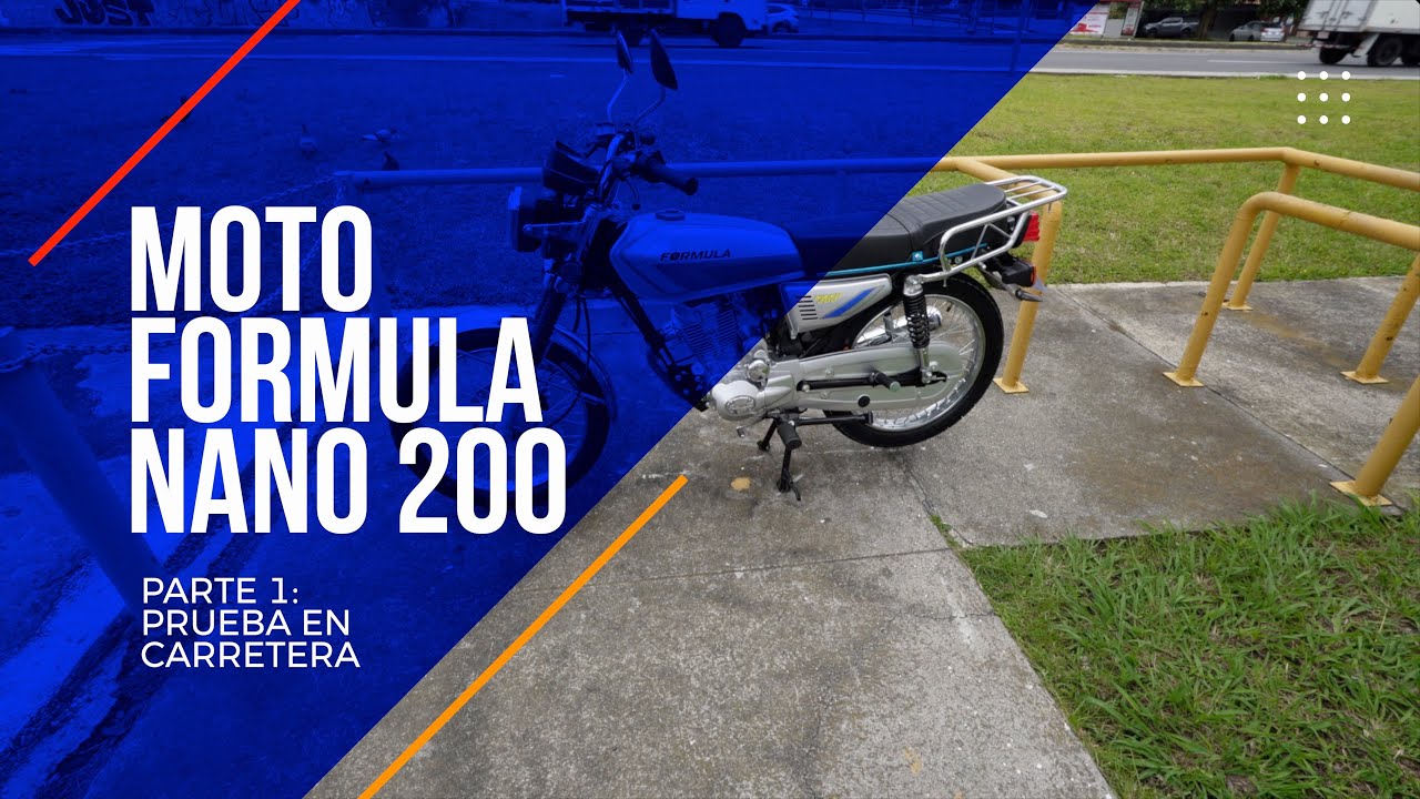 La más querida! Moto FORMULA NANO 200 |Parte 1| - YouTube