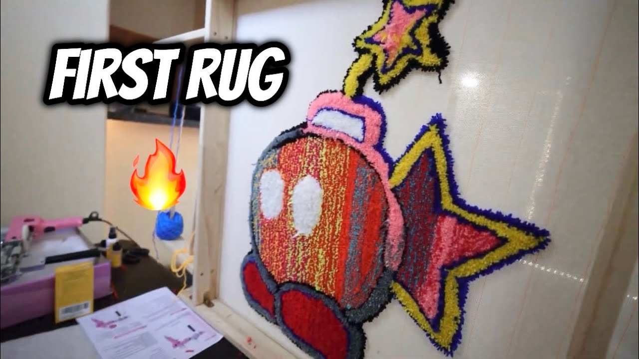 Tufting for the First Time! - YouTube