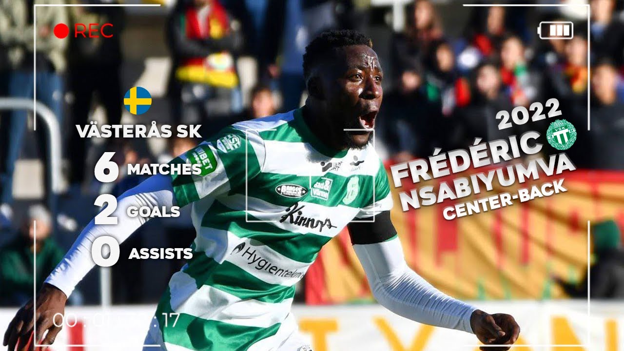 Frédéric Nsabiyumva Highlights Västerås SK | Superettan 2022 - YouTube