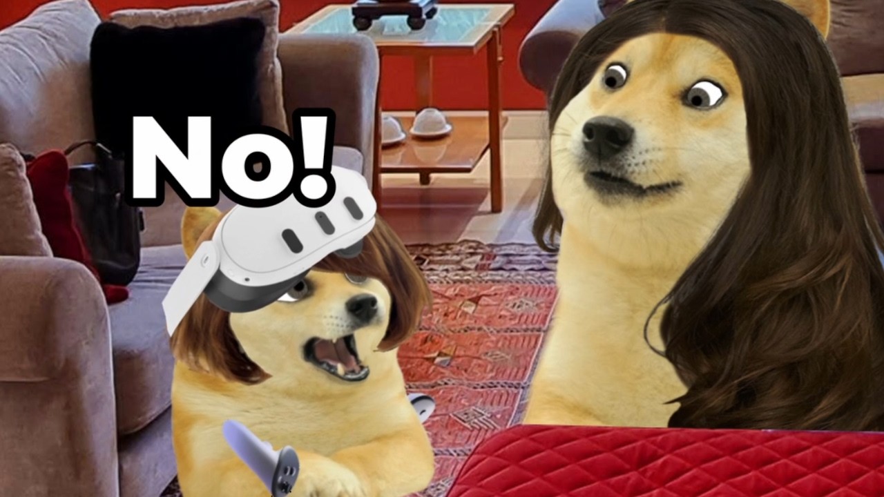 lil doge goes back to school after winter break - YouTube