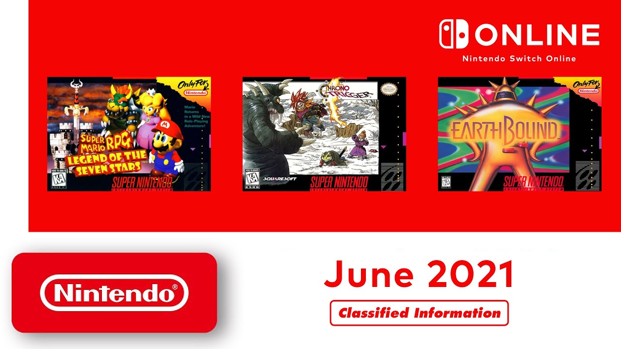 Super NES - June 2021 Game Updates - Nintendo Switch Online - YouTube