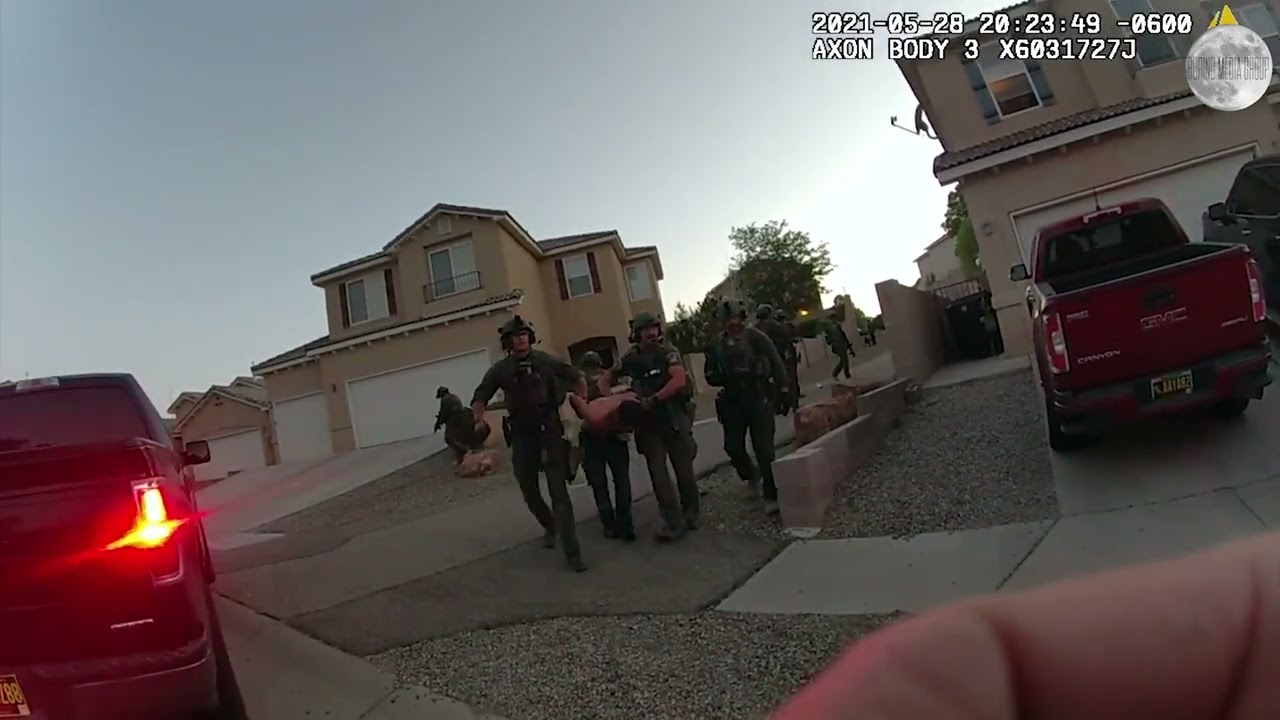 Epic Drone and Body Camera of an Intense SWAT Standoff - YouTube