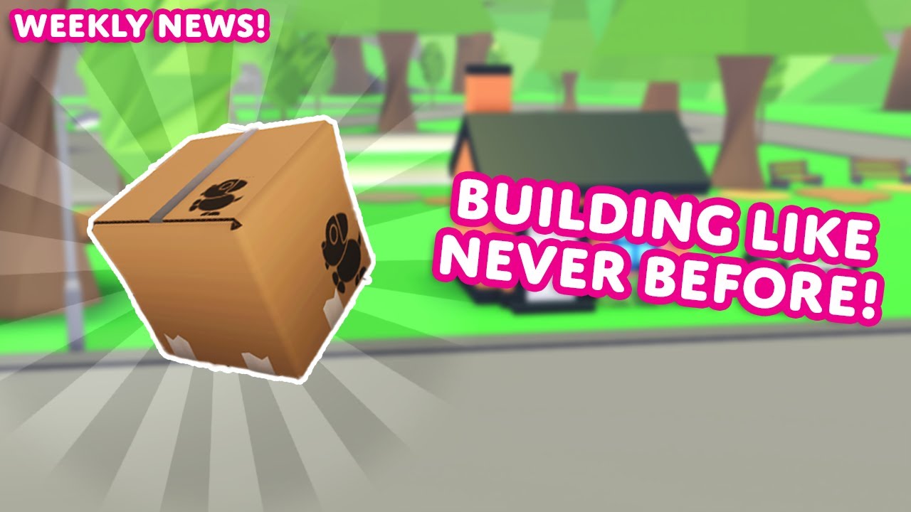 🏠Brand New Building Changes! 🔨A Whole New System To Build With! Adopt Me! Weekly News! - YouTube