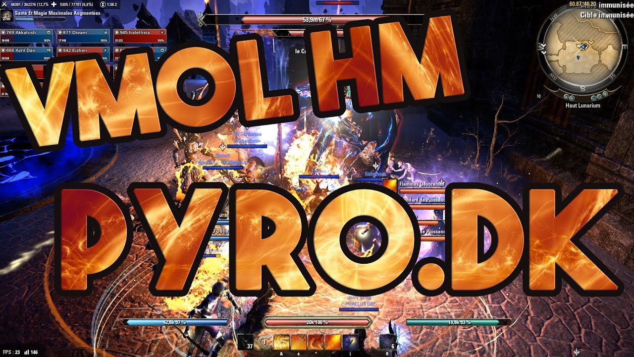 vMoL HM as Pyro - MagDK - ESO Homestead - YouTube