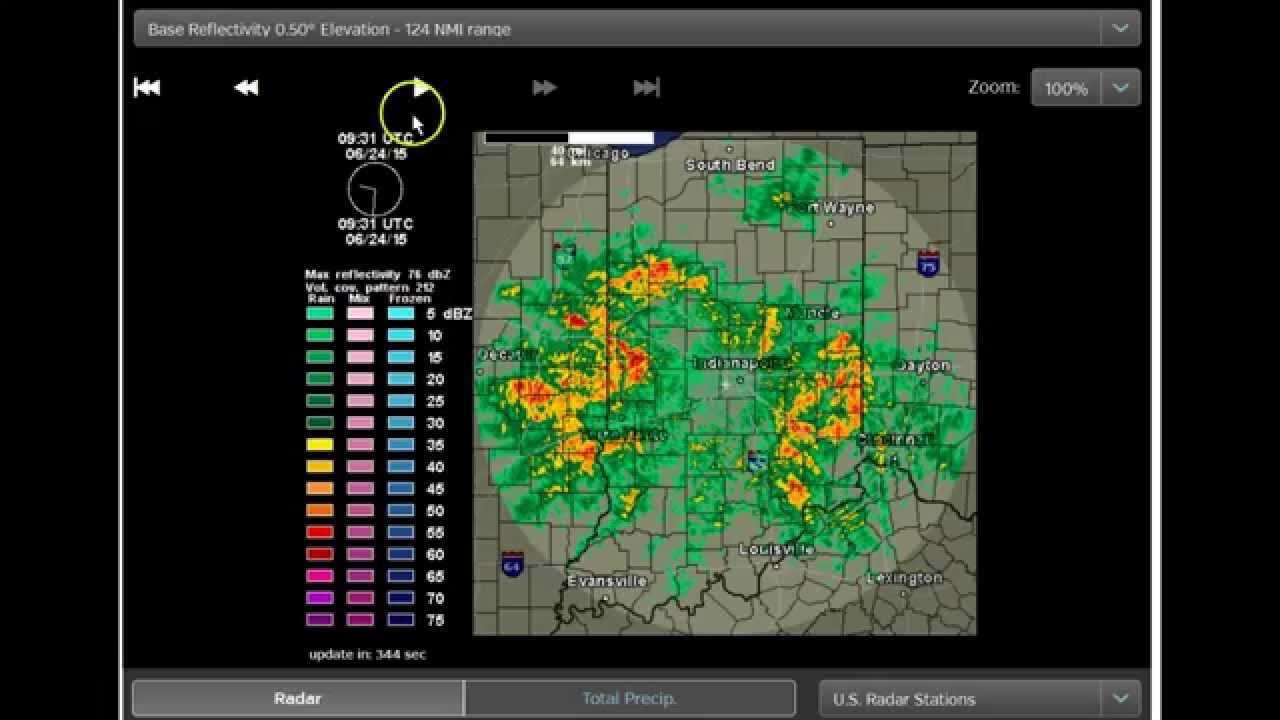 Radar Anomaly After M5.6 Solar Flare, 6/24/2015 - YouTube