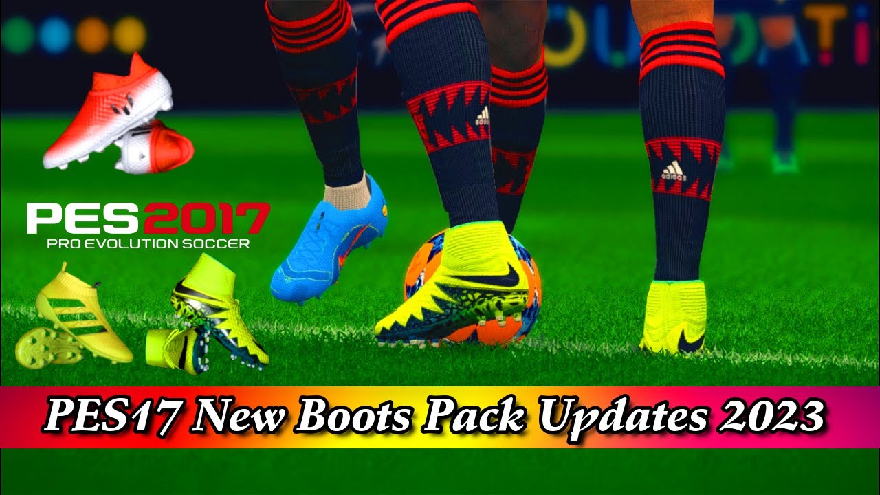 PES 2017 New Boots Pack Updates 2022/2023 - YouTube