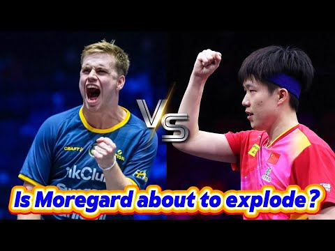 Is Moregard about to explode?Wang Chuqin roars wildly｜Wang Chuqin vs Truls Moregard