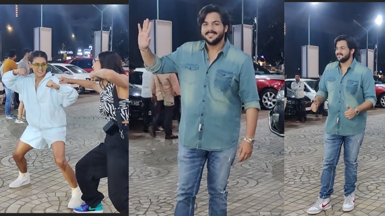 Ashish Chanchlani & Shakti Mohan Mukti Mohan arrived At Screening of An ...
