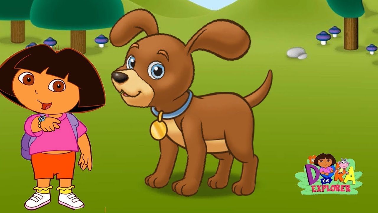 Perrito's Puppy Tricks Dora the explorer Learn ABC funny - YouTube