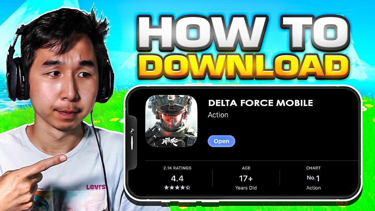 HOW TO DOWNLOAD DELTA FORCE MOBILE IN 2 STEPS (IOS/ANDROID) - YouTube