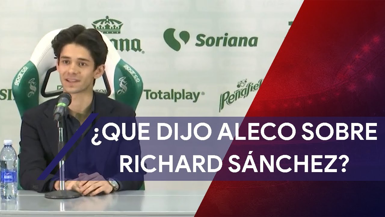 ¿Qué dijo Aleco sobre Richard Sánchez? - YouTube